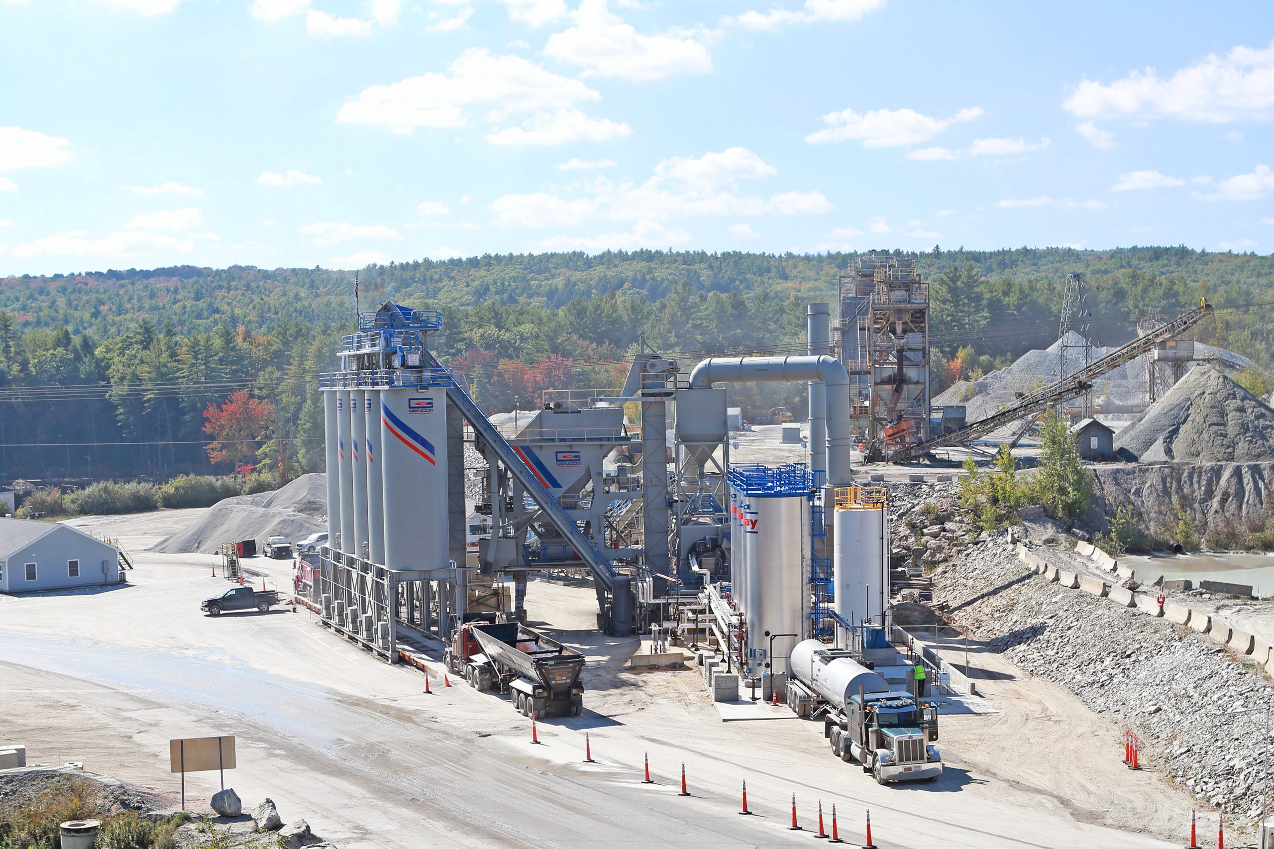 Gencor's new G-Series hot mix plant can be erected virtually anywhere